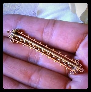 Vintage | Jewelry | Vintage Bar Brooch | Poshmark